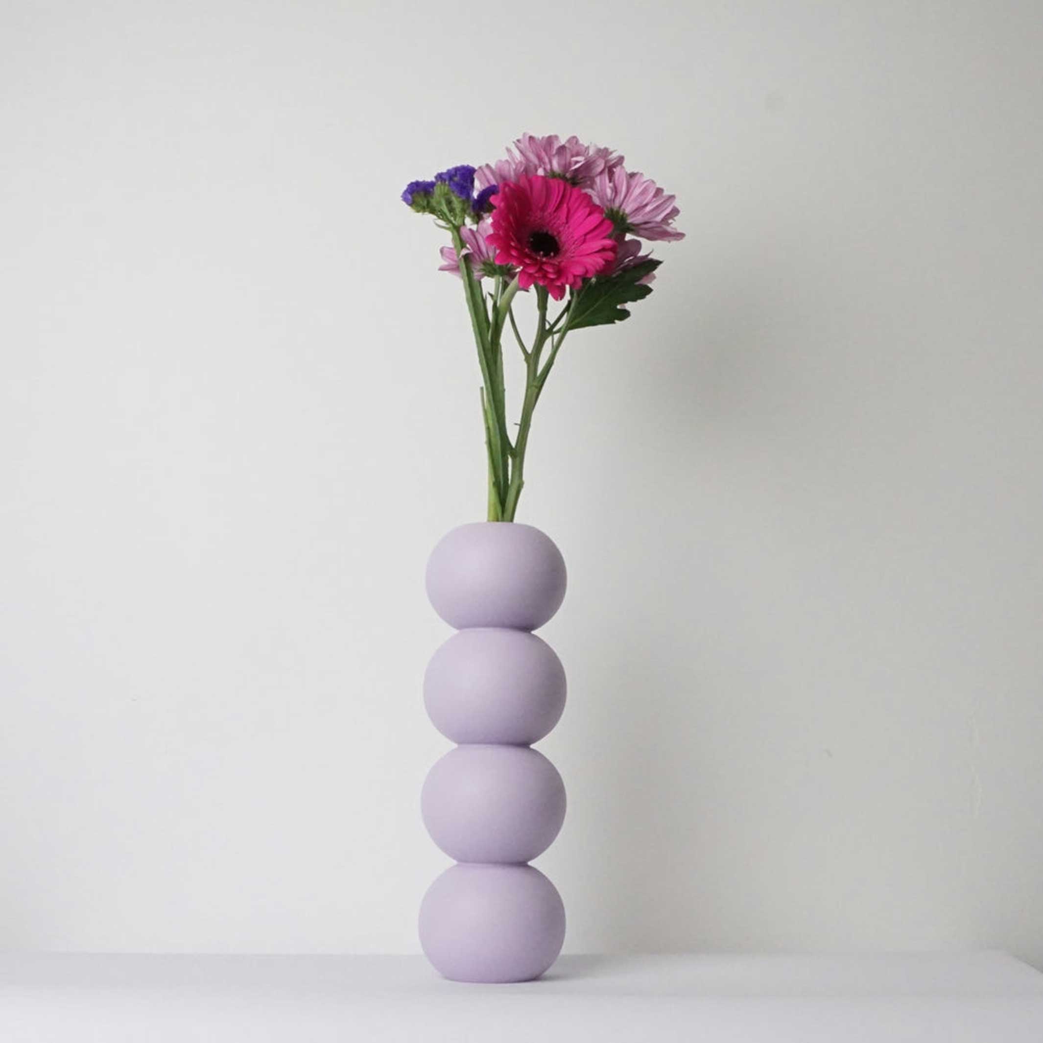 STACK - wooden Vase 26 cm high | Lemon Lily – BLICKFANG Designshop